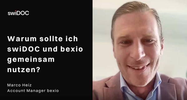 Archivierung für bexio Nutzer - swiDOC